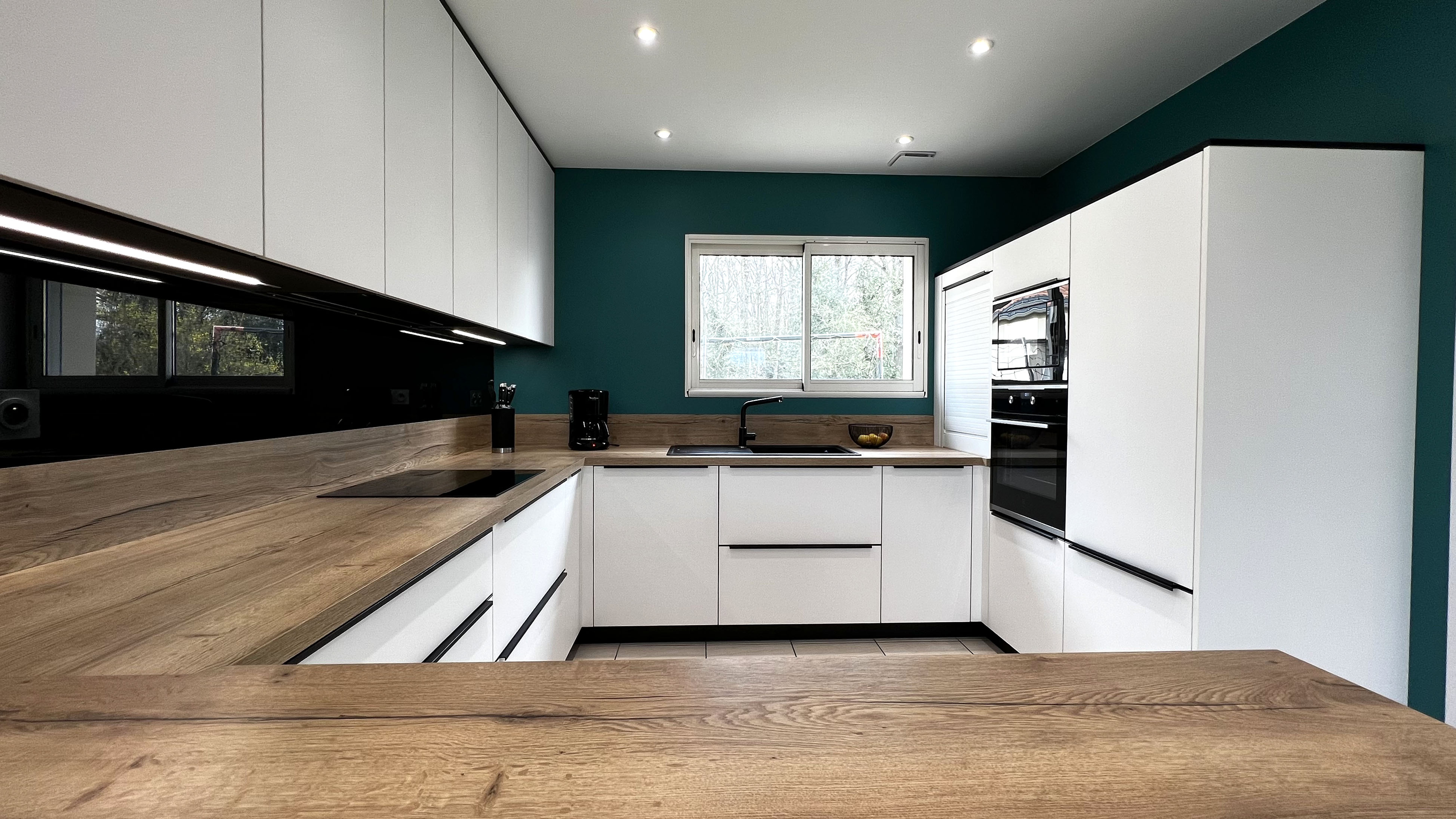 Fabrication d'une Cuisine en U avec retour